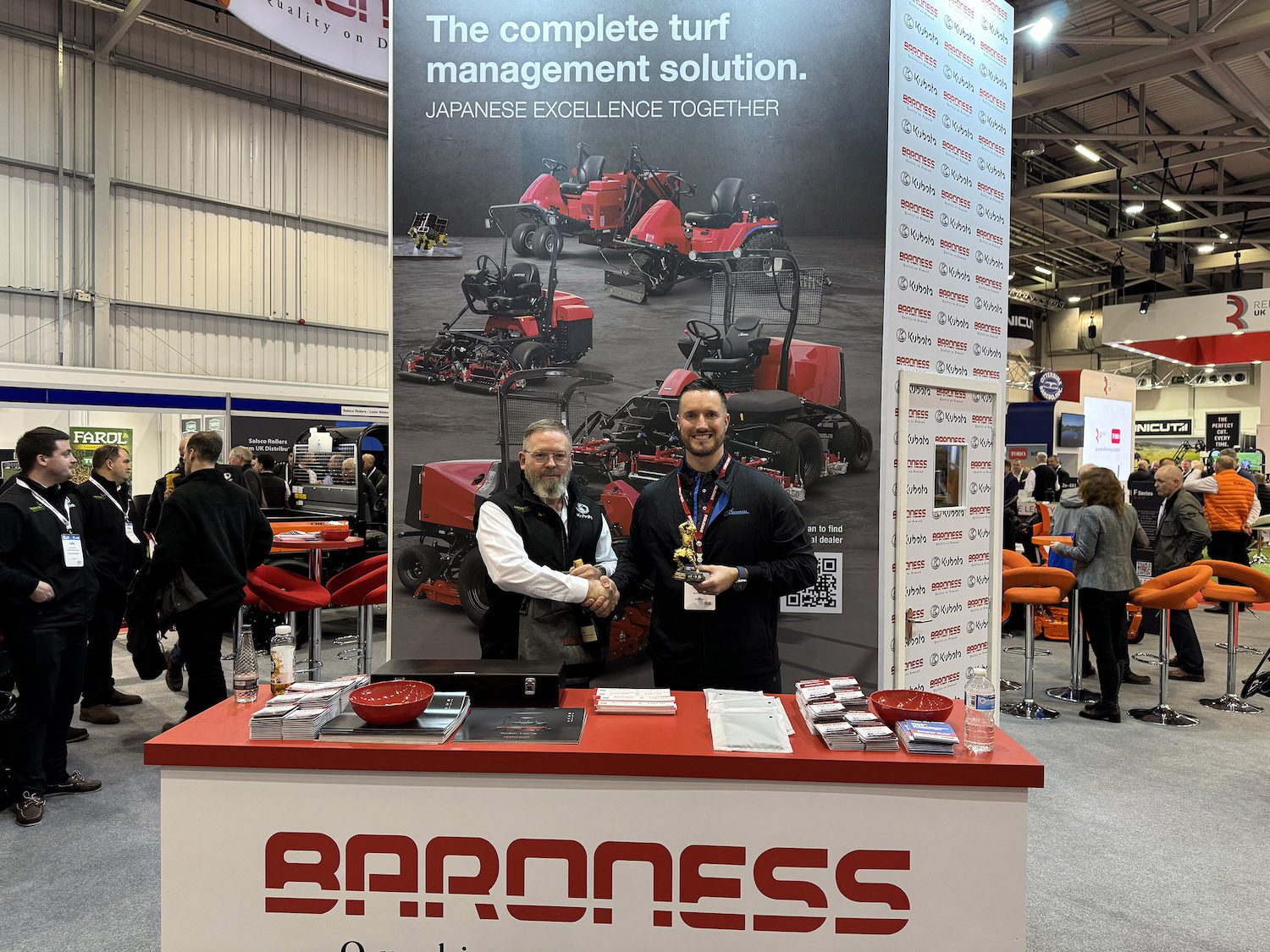 Baroness dealer awards presented at BTME 2024 | The Landscaper Magazine