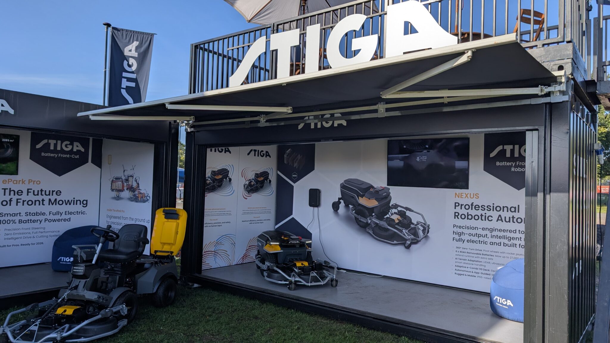 Robots centre stage for Stiga | The Landscaper Magazine